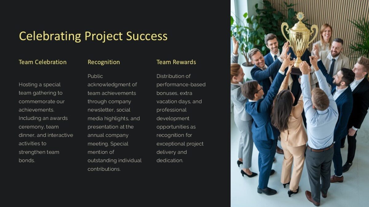 Celebrating Project Success PowerPoint Presentation - PPTUniverse