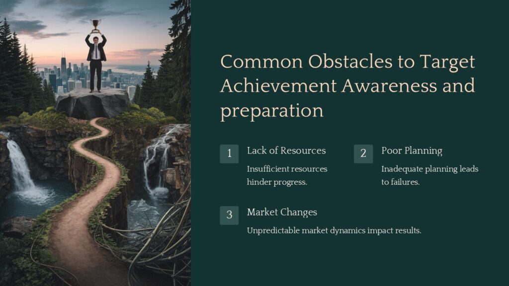 Common Obstacles to Target Achievement Awareness and preparation ...