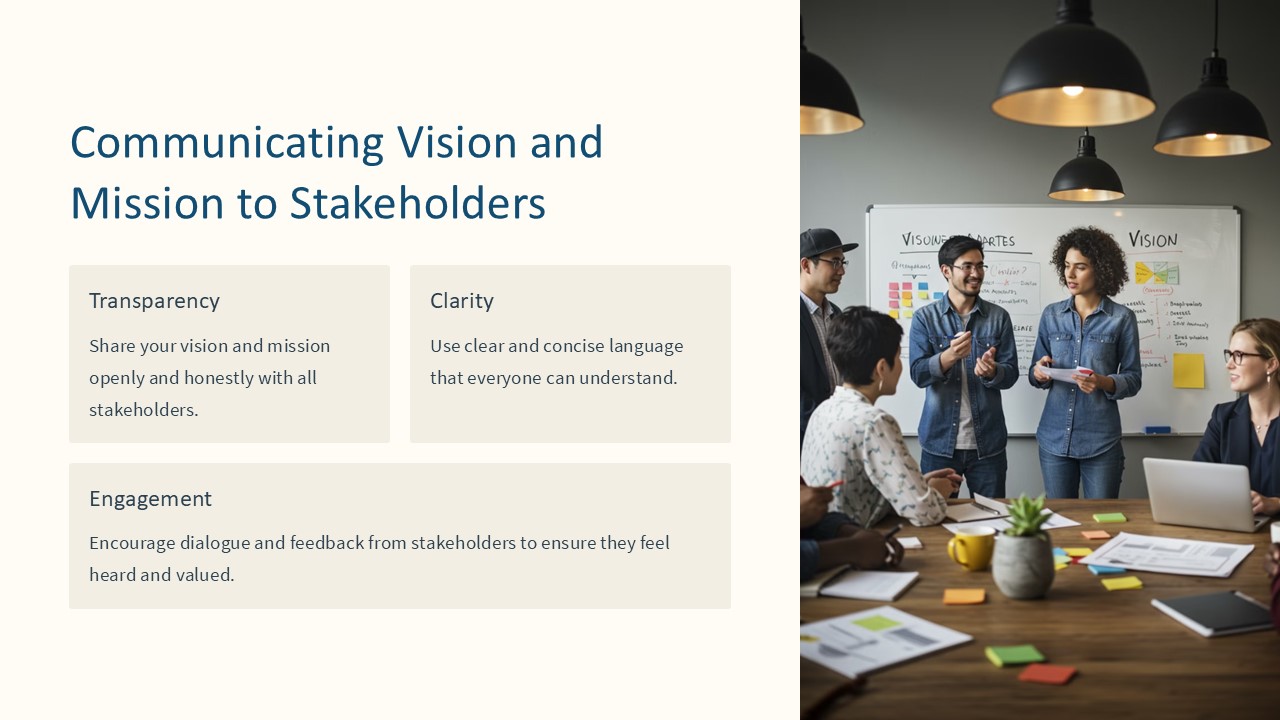 Communicating Vision and Mission to Stakeholders PowerPoint ...