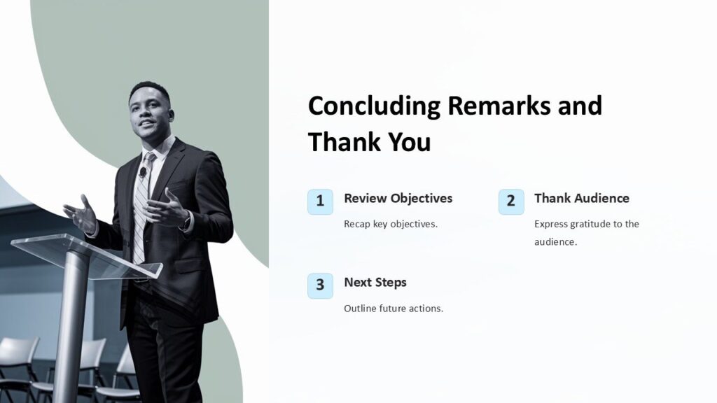 Concluding Remarks and Thank You PowerPoint Presentation : 100% ...