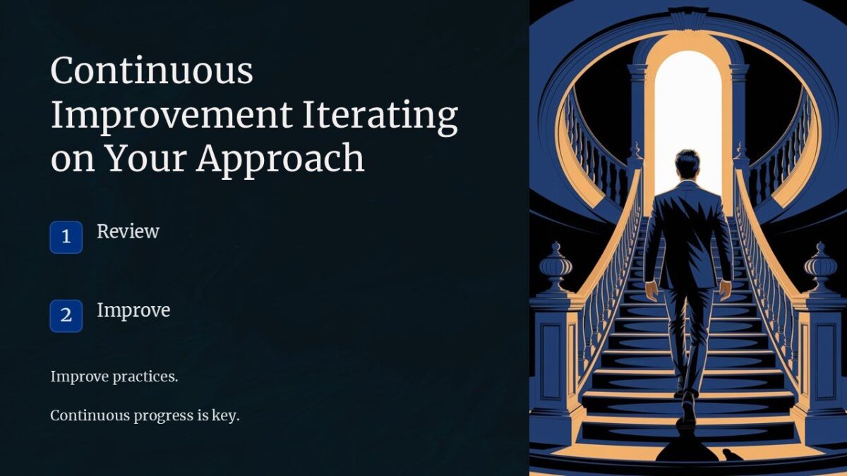 Continuous Improvement Iterating on Your Approach PowerPoint ...