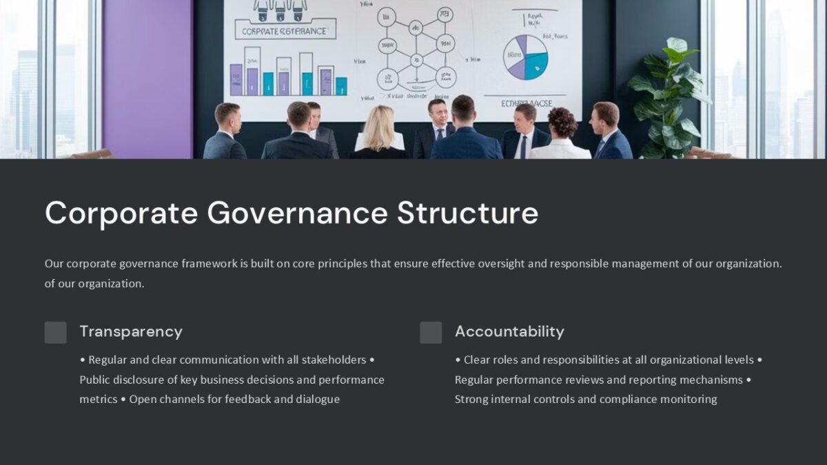 Corporate Governance Structure PowerPoint Presentation - PPTUniverse