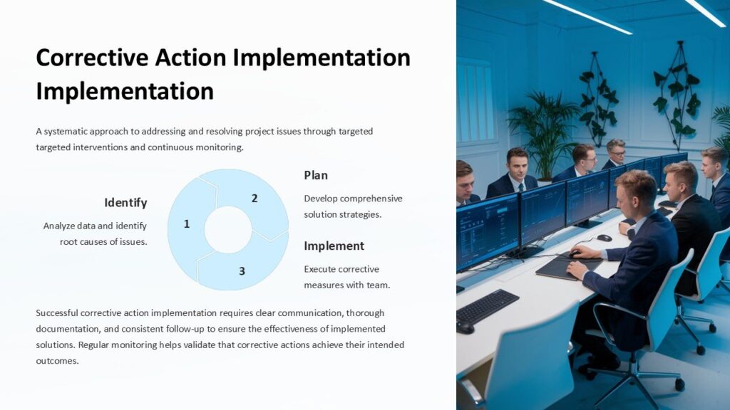 Corrective Action Implementation PowerPoint Presentation - PPTUniverse