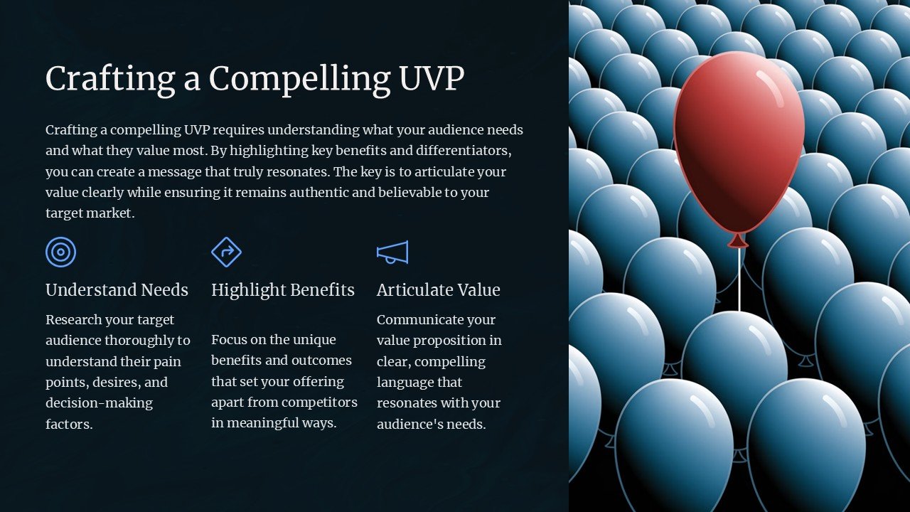 Crafting a Compelling UVP PowerPoint Presentation - PPTUniverse