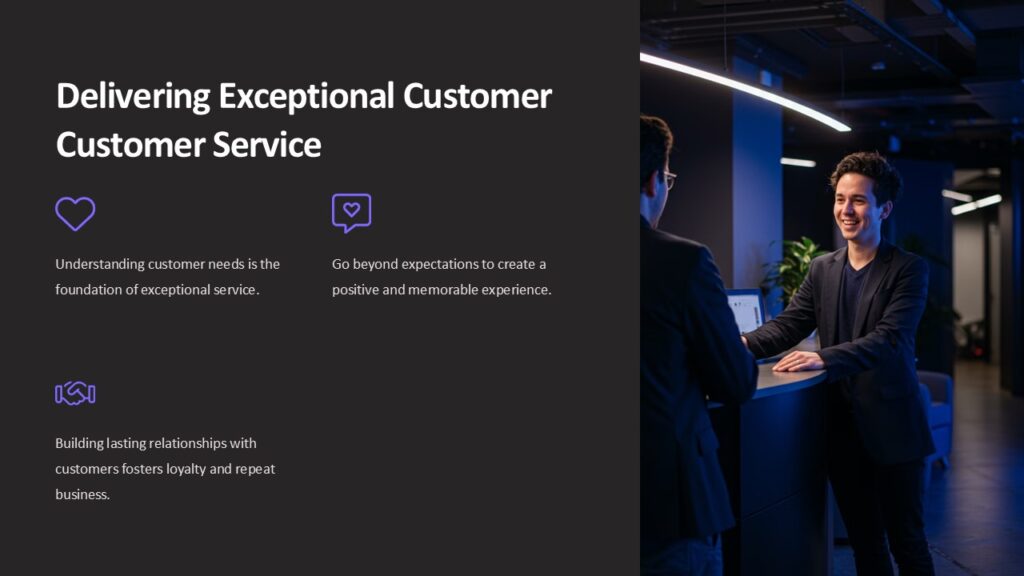 Delivering Exceptional Customer Service PowerPoint Presentation ...