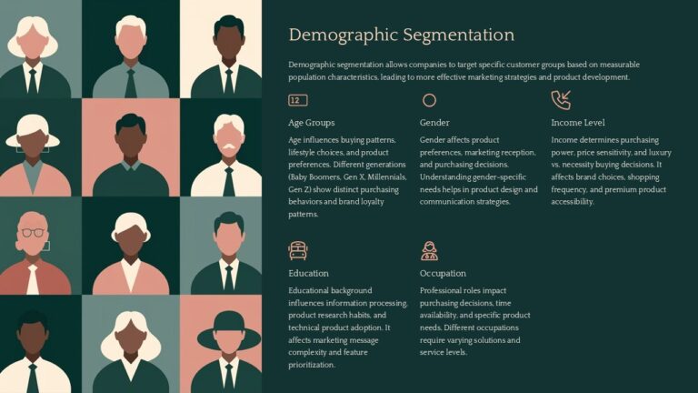 Demographic Segmentation PowerPoint Presentation - PPTUniverse