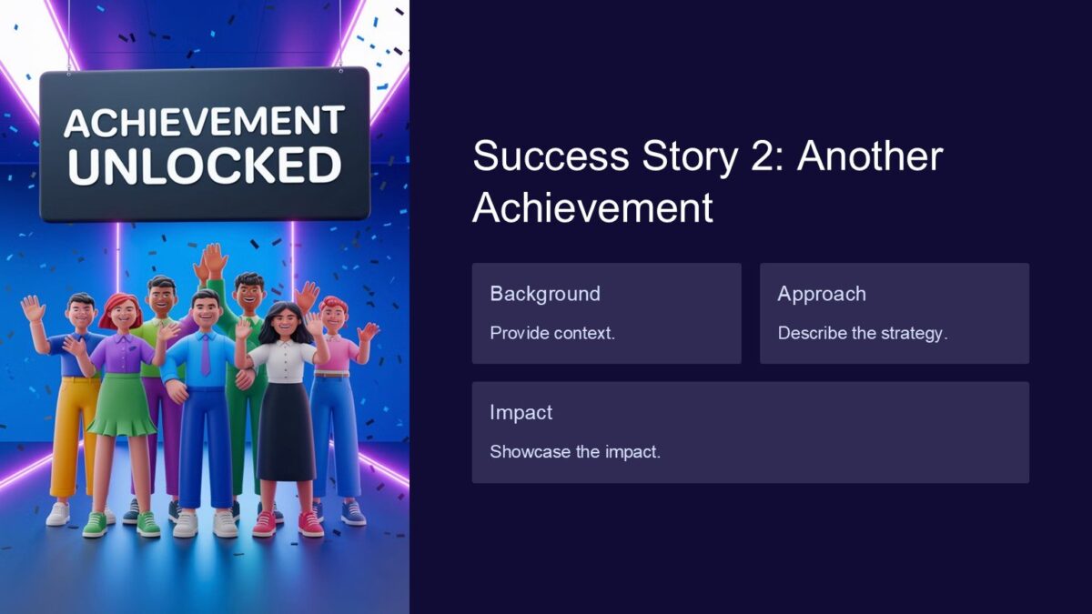 Department Introduction PowerPoint Template : 100% Editable PPTx