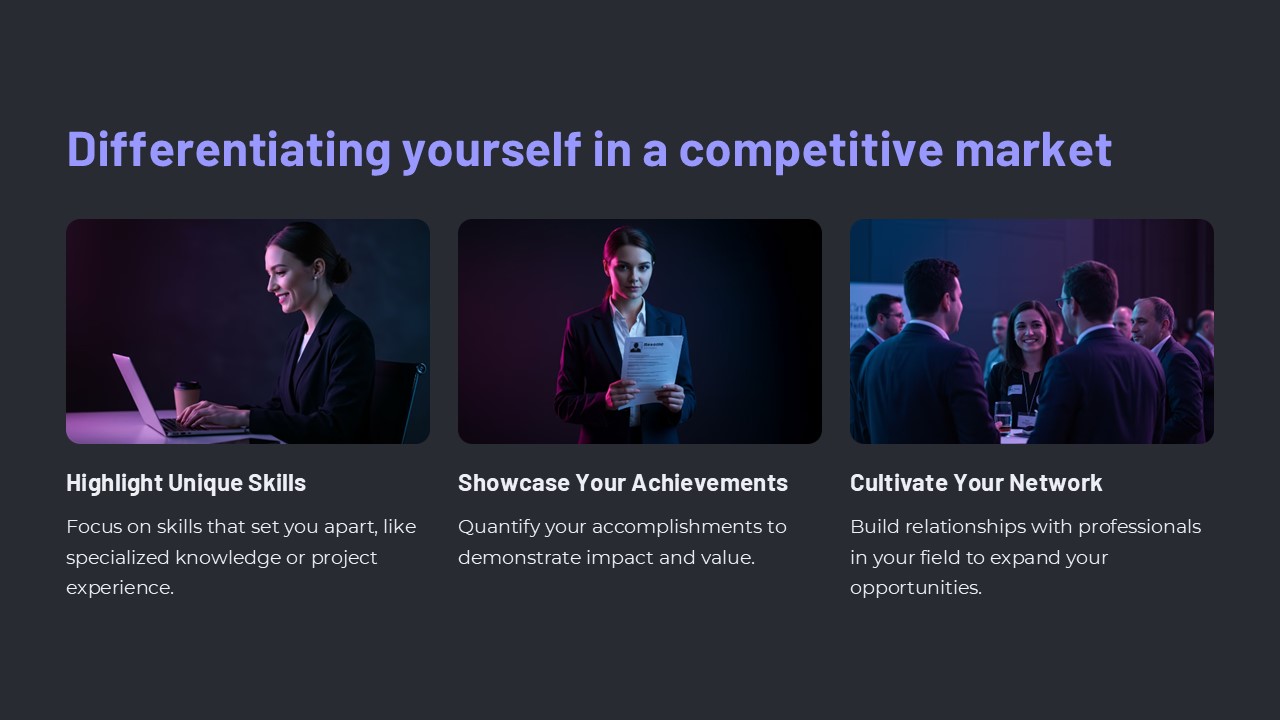 Differentiating yourself in a competitive market PowerPoint Presentation - PPTUniverse