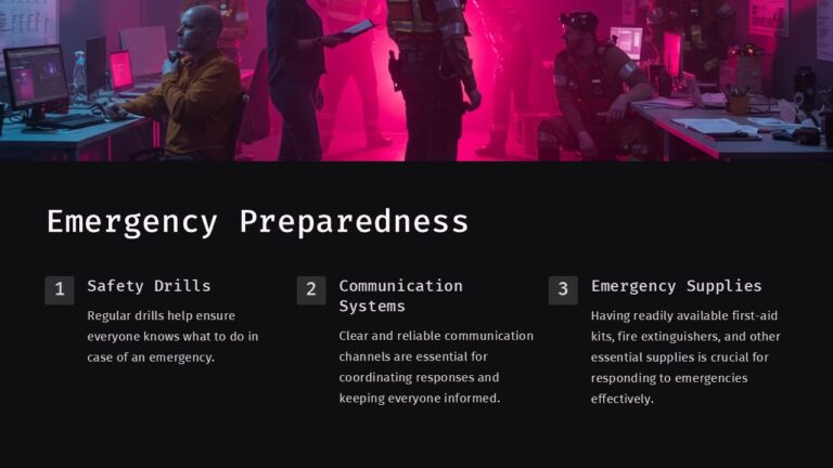 Emergency Preparedness PowerPoint Presentation : 100% Editable PPTx