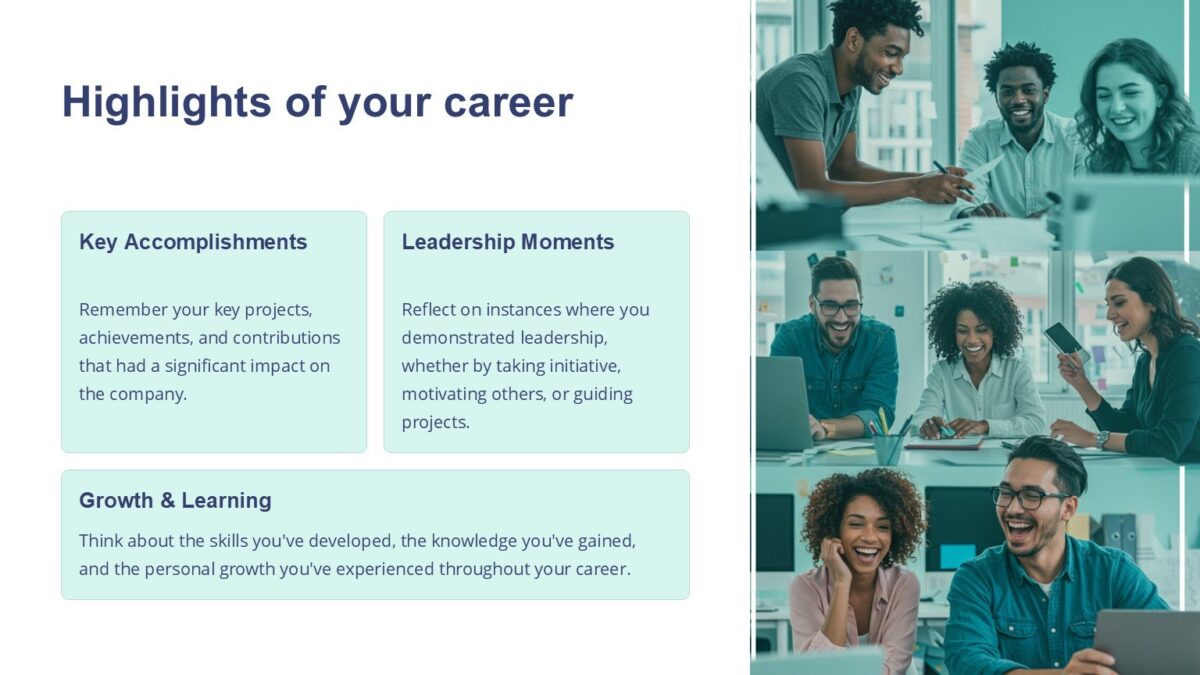 Employee Farewell PowerPoint Template : 100% Editable PPTx