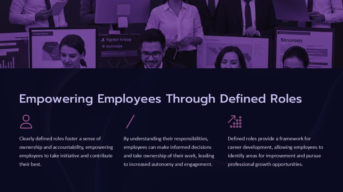 Empowering Employees Through Defined Roles PowerPoint Presentation - PPTUniverse