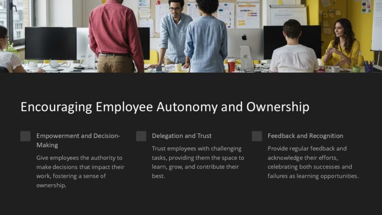 Encouraging Employee Autonomy and Ownership PowerPoint Presentation ...