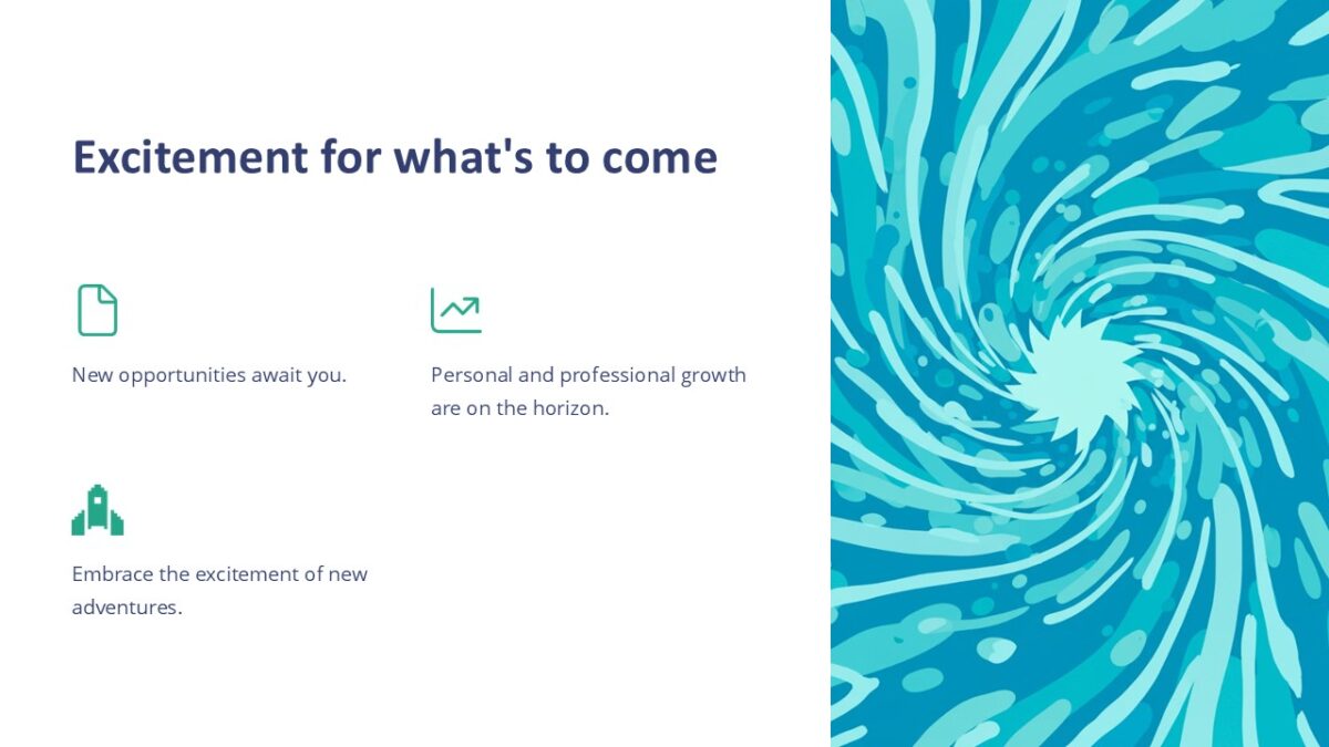 Excitement for what's to come PowerPoint Presentation : 100% Editable PPTx