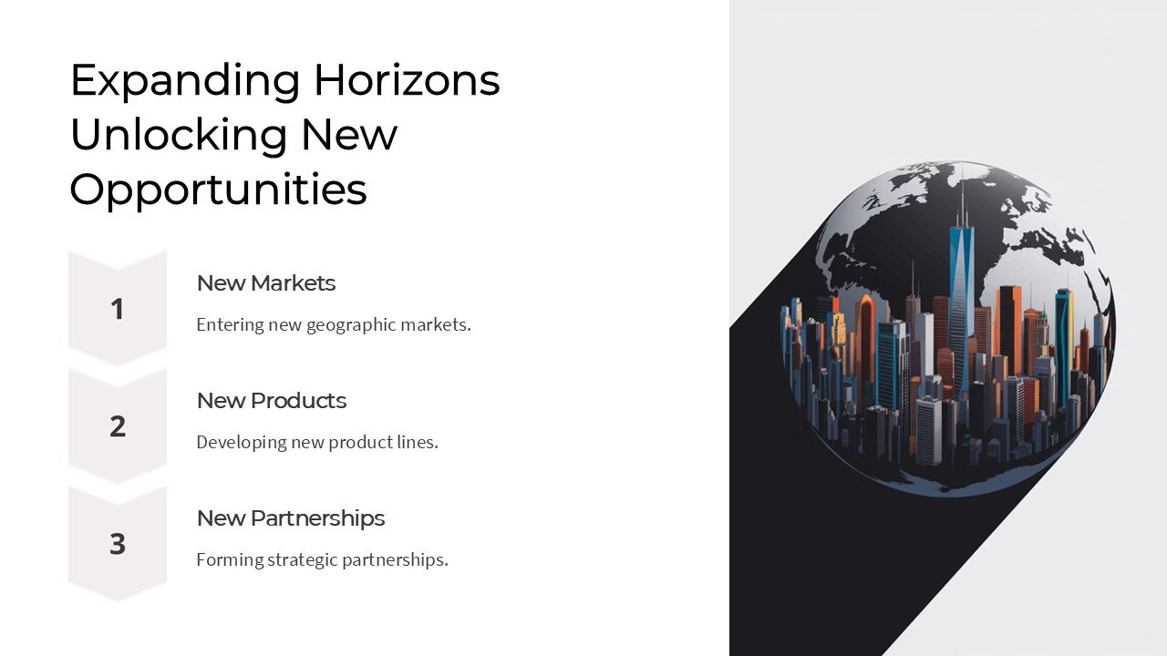Expanding Horizons Unlocking New Opportunities PowerPoint Presentation - PPTUniverse