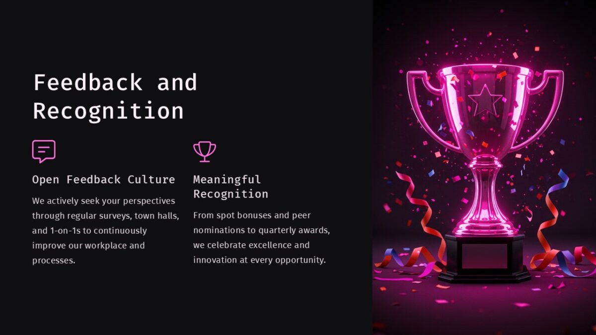 Feedback and Recognition PowerPoint Presentation - PPTUniverse