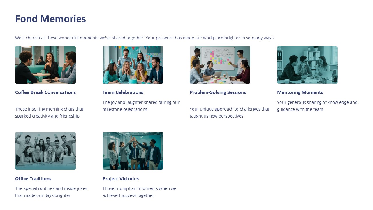 Fond Memories PowerPoint Presentation - PPTUniverse