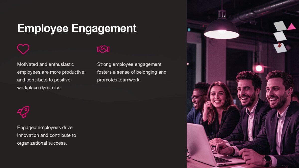 HR Report Key Insights and Trends PowerPoint Template : 100% Editable PPTx