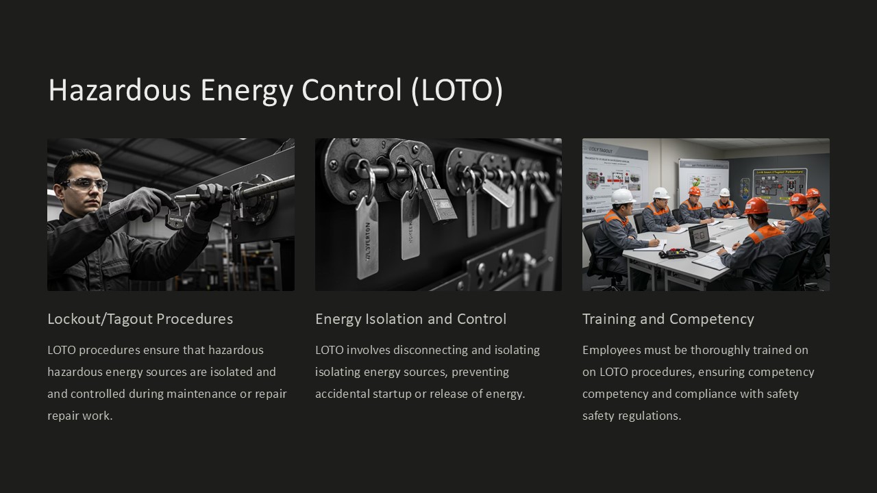 Hazardous Energy Control (LOTO) PowerPoint Presentation - PPTUniverse