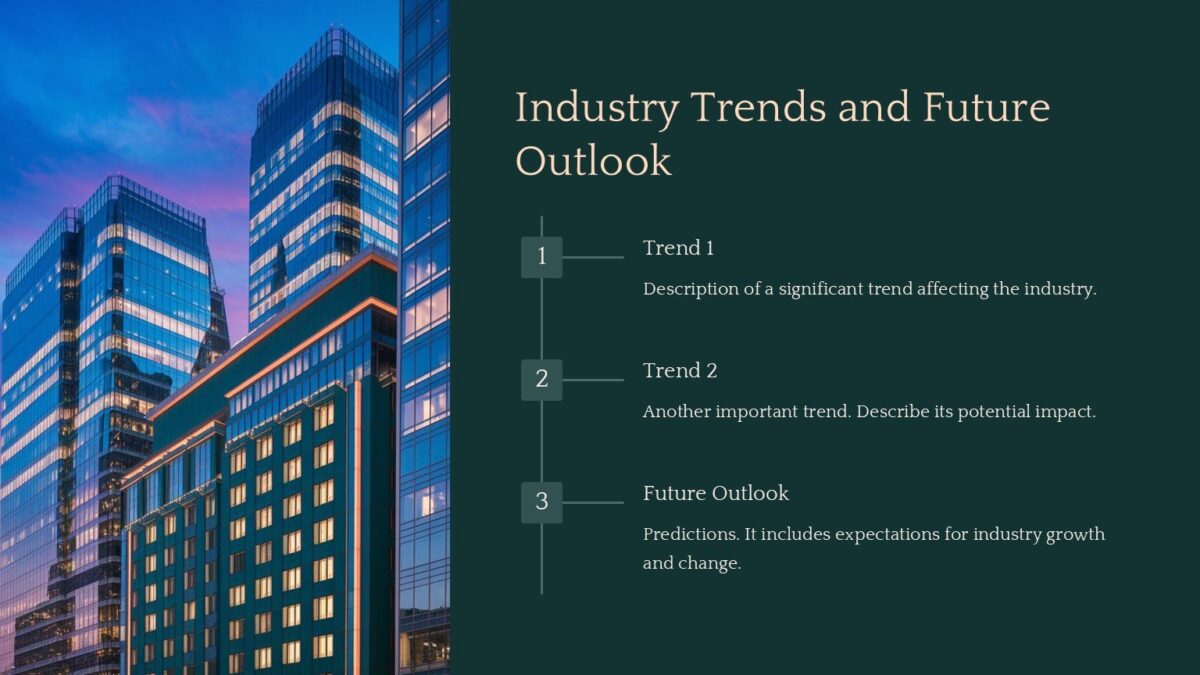 Industry Overview PowerPoint Template : 100% Editable PPTx