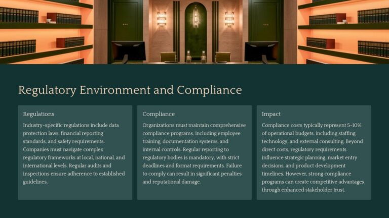 Industry Overview PowerPoint Template : 100% Editable PPTx