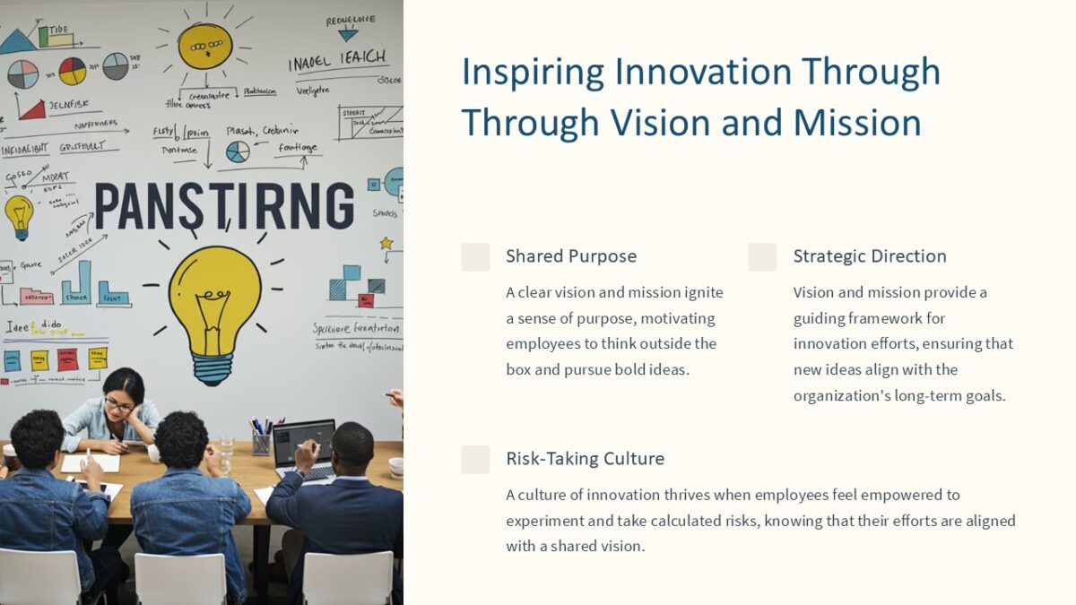 Inspiring Innovation Through Vision and Mission PowerPoint Presentation ...
