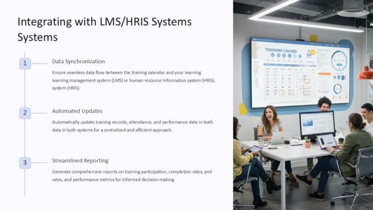 Integrating with LMS HRIS Systems PowerPoint Presentation : 100% Editable PPTx