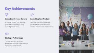 Key Achievements PPT PowerPoint Presentation : 100% Editable PPTx