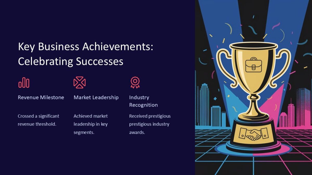 Key Business Achievements Celebrating Successes PowerPoint Presentation ...