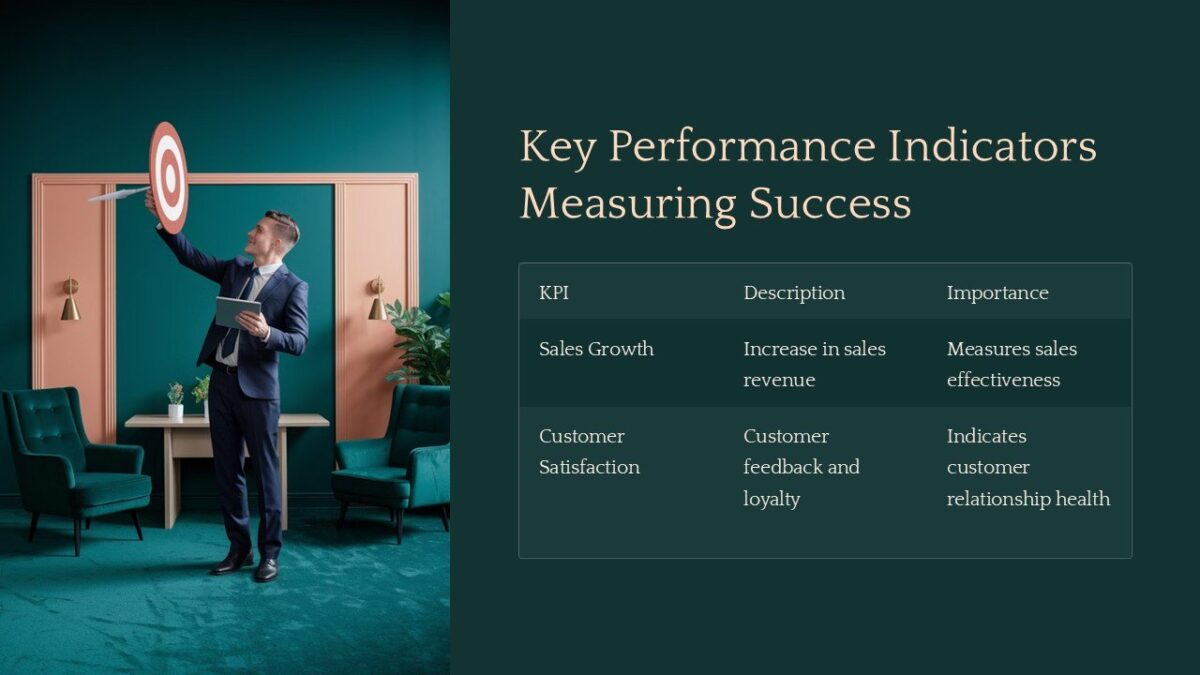 Key Performance Indicators Measuring Success Powerpoint Presentation