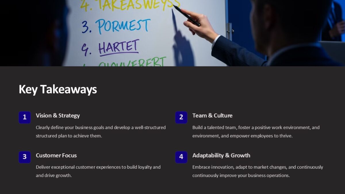 Key Takeaways PowerPoint Presentation - PPTUniverse