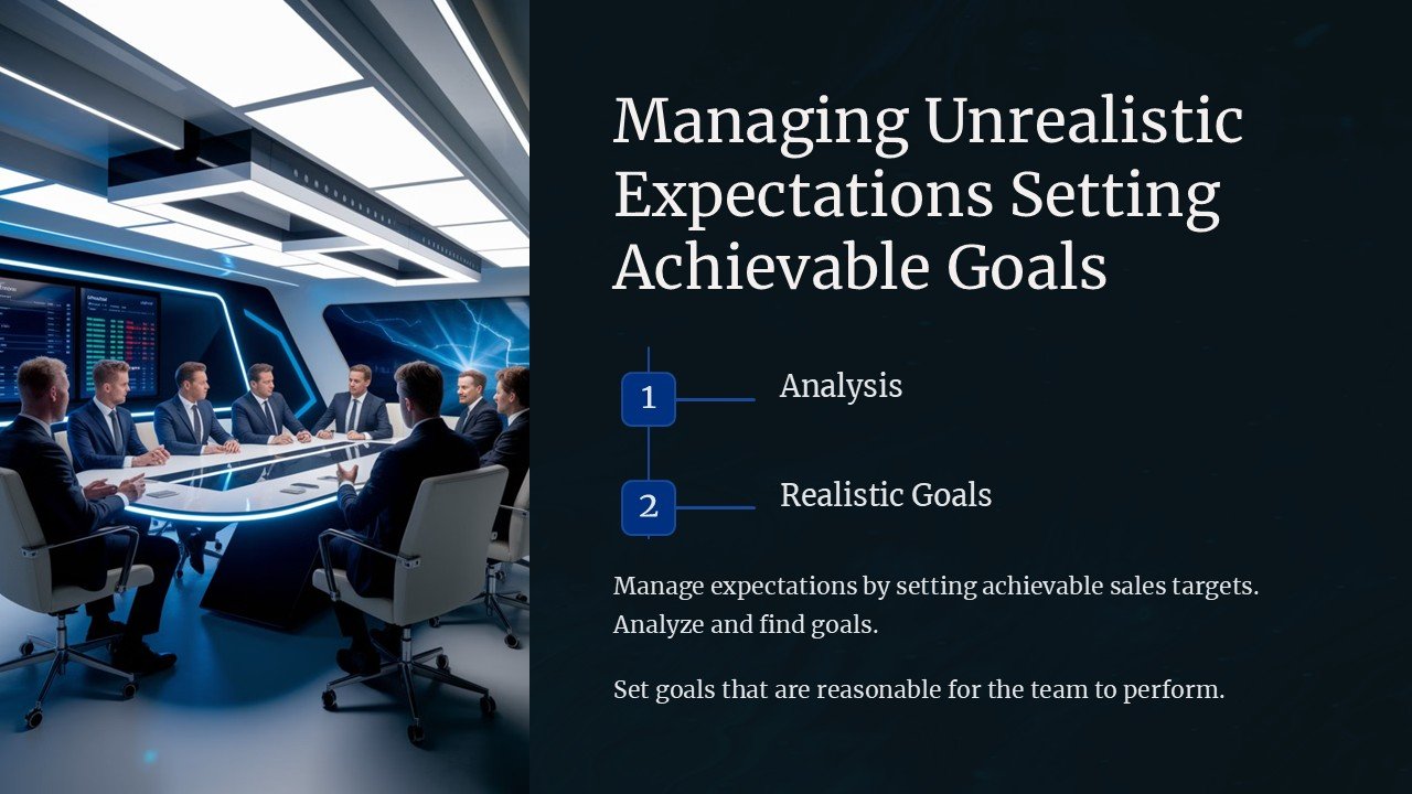 Managing Unrealistic Expectations Setting Achievable Goals PowerPoint ...