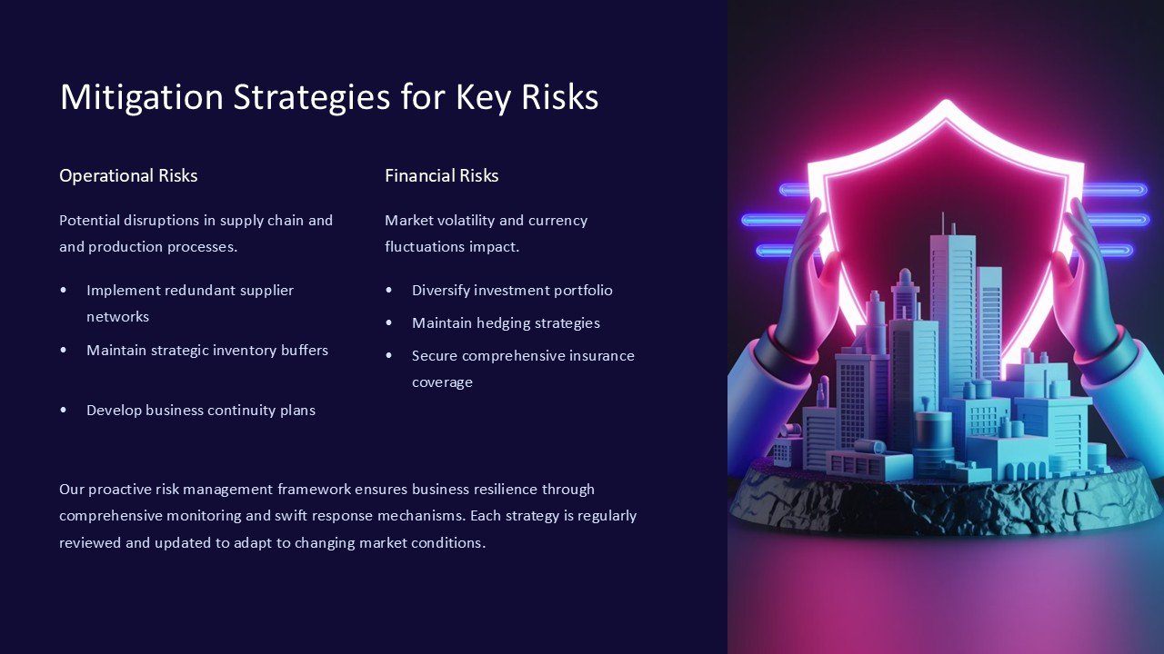 Mitigation Strategies For Key Risks Powerpoint Presentation Pptuniverse