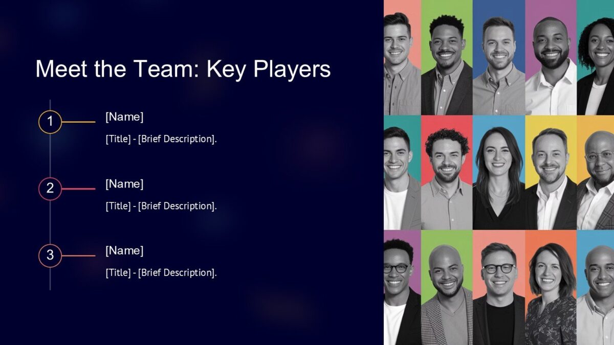 New Employee Welcoming PowerPoint Template : 100% Editable PPTx