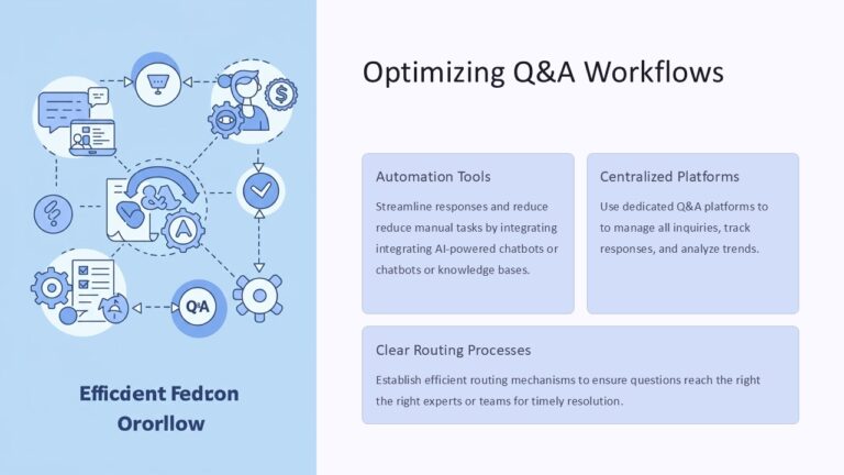 Optimizing Q&A Workflows PowerPoint Presentation - PPTUniverse