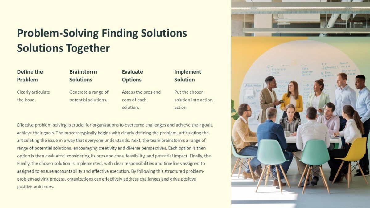 Problem Solving Finding Solutions Together PowerPoint Presentation ...
