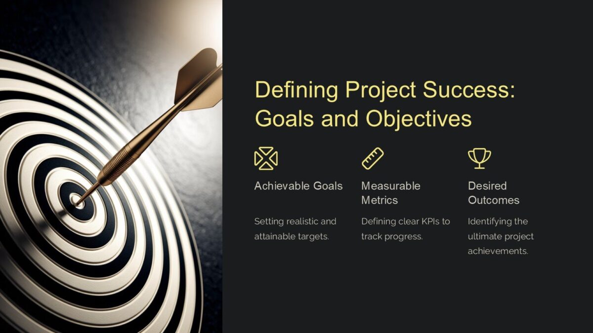 Project Completion A Comprehensive Review PowerPoint Template : 100% ...