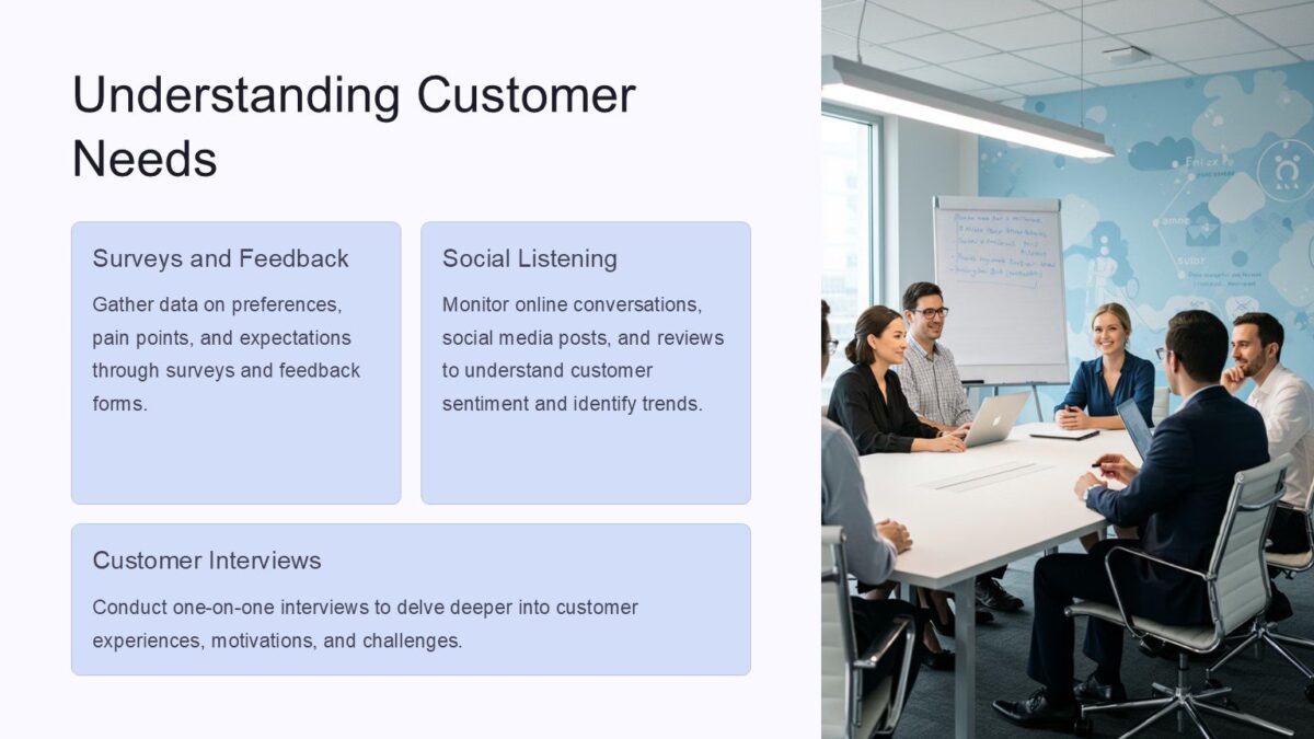 Questions and Answers Empowering Business Decisions PowerPoint Template ...