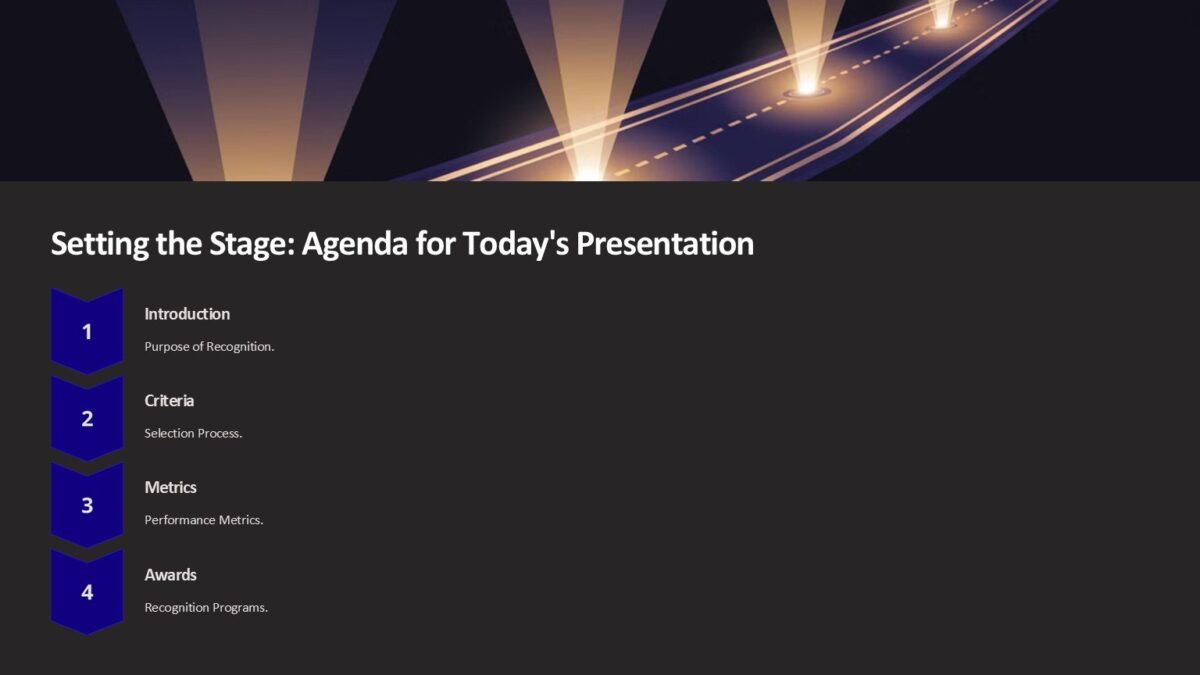 Recognizing Excellence Celebrating Top Performers PowerPoint Template ...