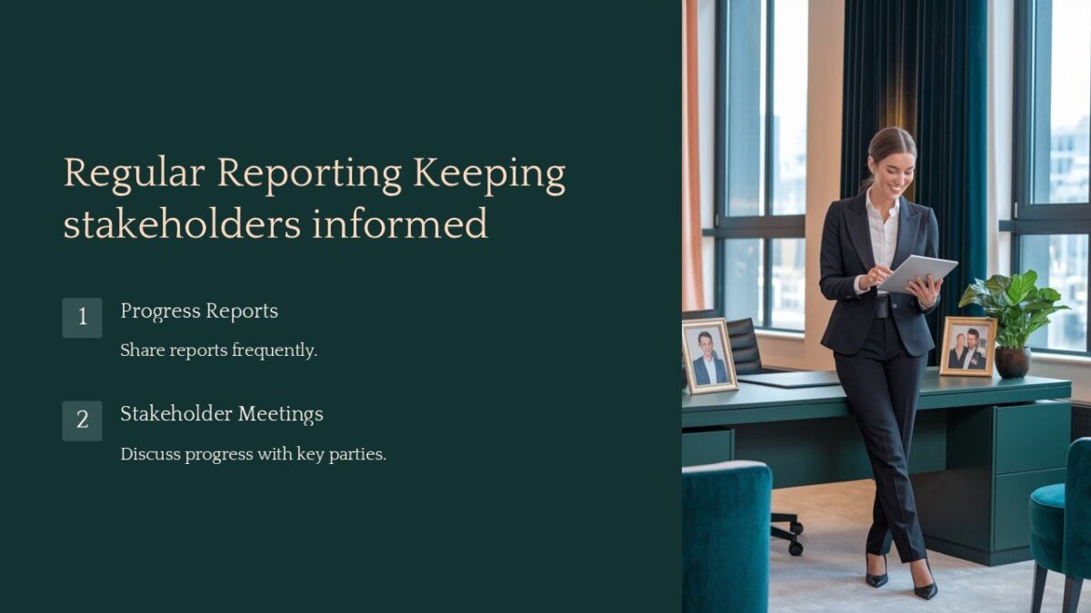 Regular Reporting Keeping stakeholders informed PowerPoint Presentation ...