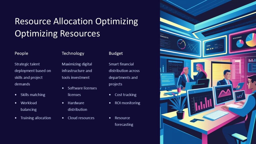 Resource Allocation Optimizing Resources PowerPoint Presentation - PPTUniverse