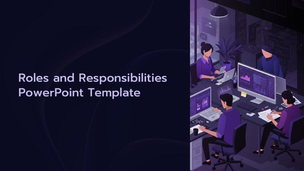 Roles and Responsibilities PowerPoint Template : 100% Editable PPTx