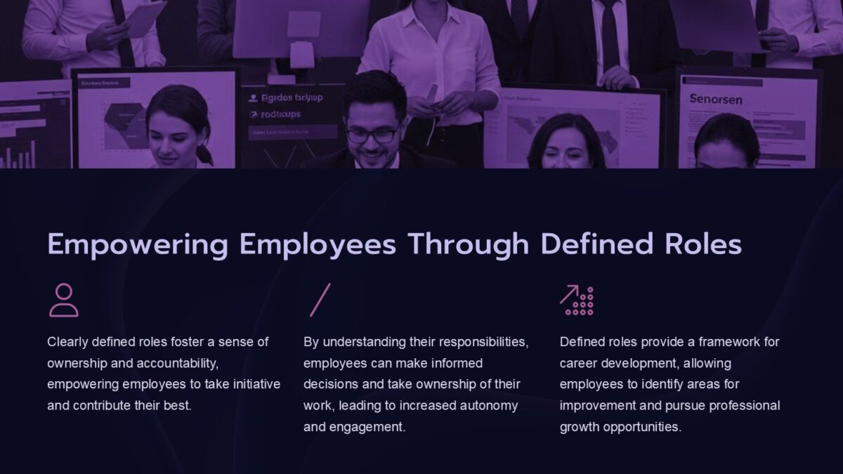 Roles and Responsibilities PowerPoint Template : 100% Editable PPTx