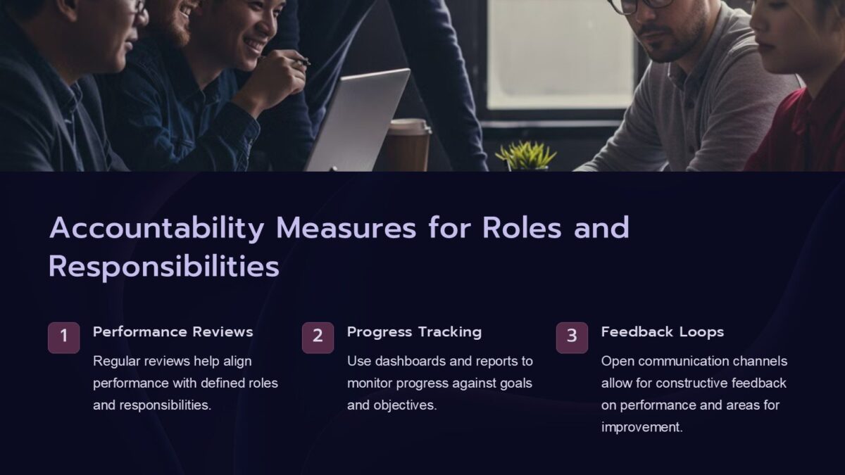 Roles and Responsibilities PowerPoint Template : 100% Editable PPTx