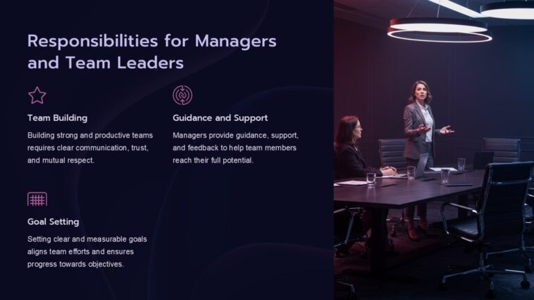 Roles and Responsibilities PowerPoint Template - PPTUniverse