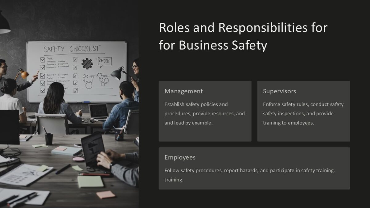 Roles and Responsibilities for Business Safety PowerPoint Presentation ...
