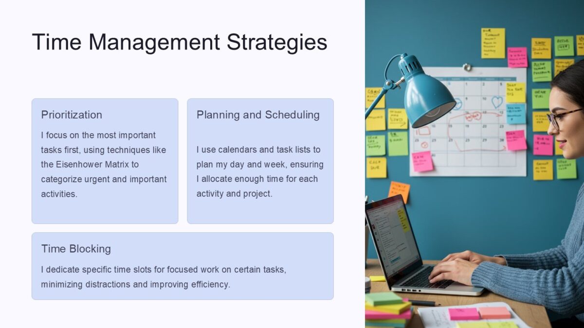 Self Introduction PowerPoint Template : 100% Editable PPTx