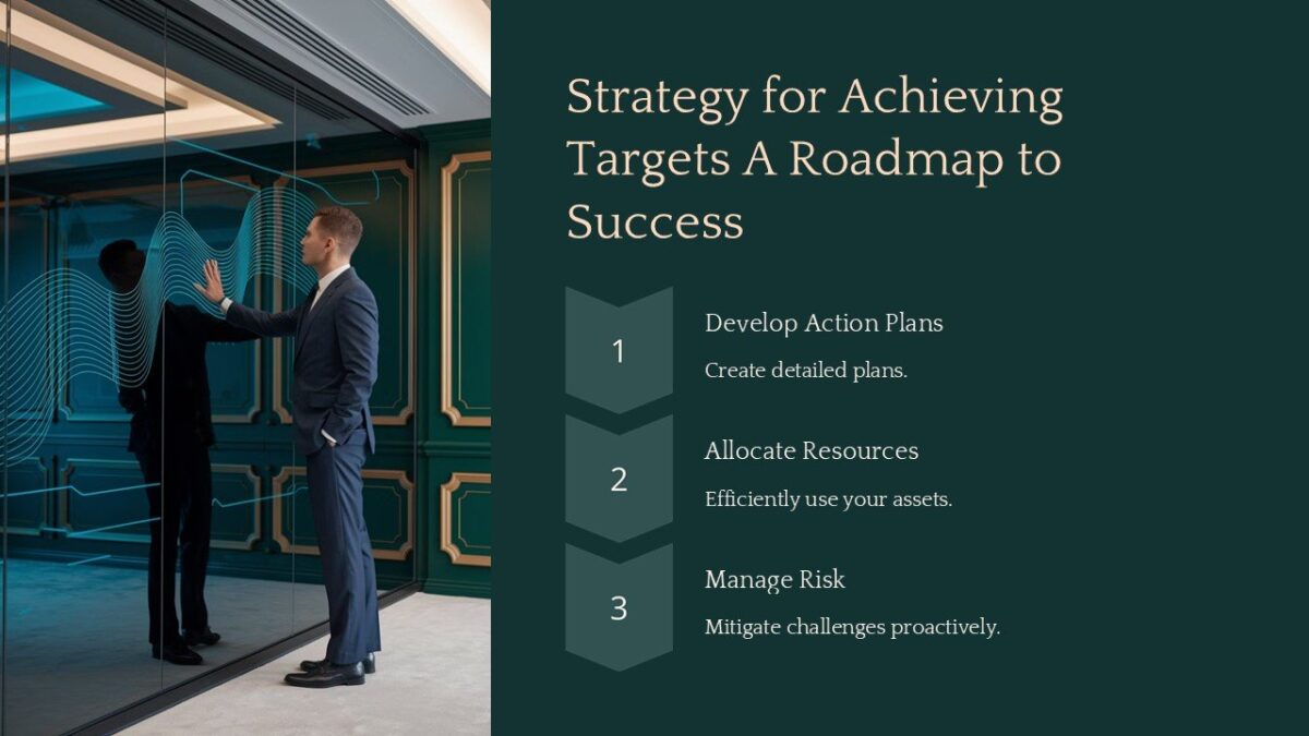 Strategy for Achieving Targets A Roadmap to Success PowerPoint ...
