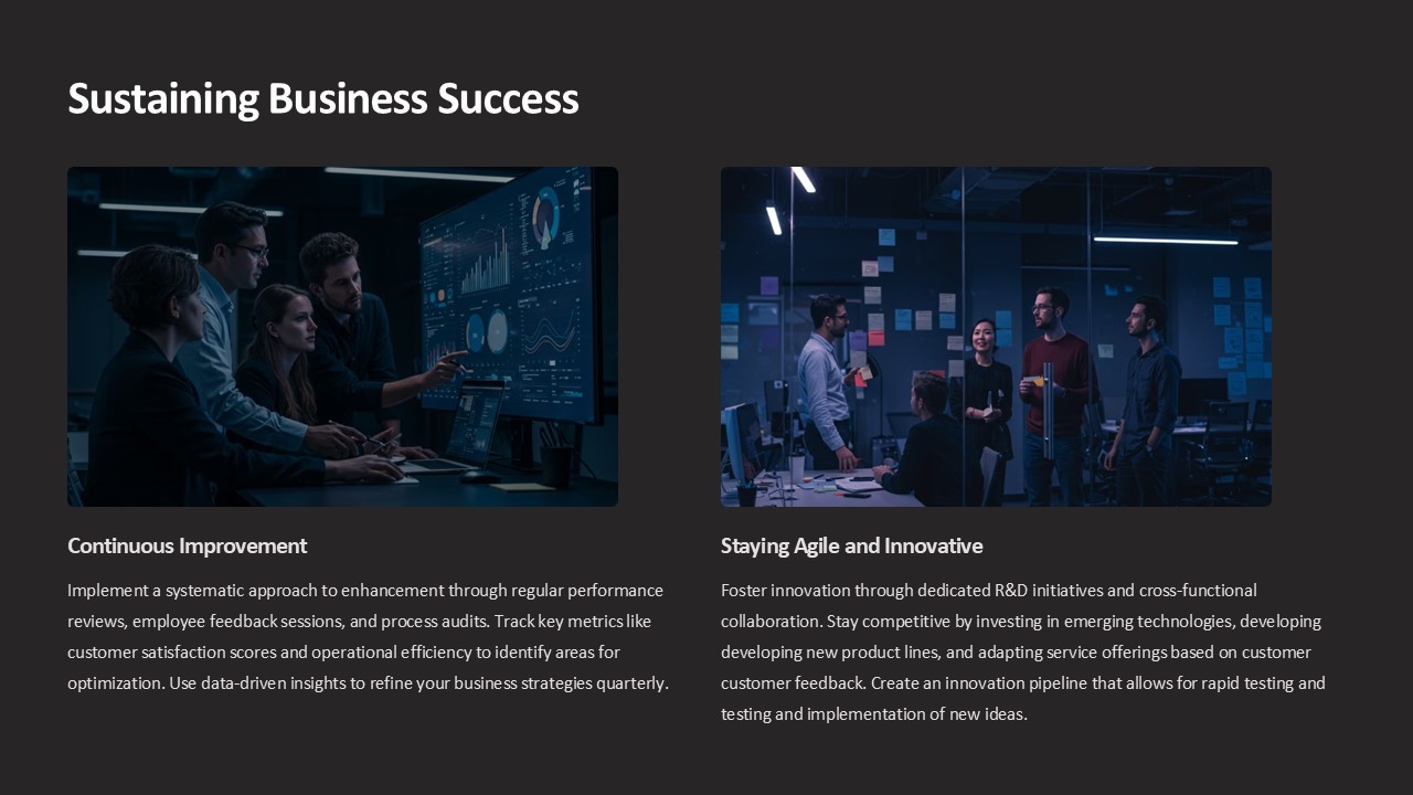 Sustaining Business Success PowerPoint Presentation - PPTUniverse
