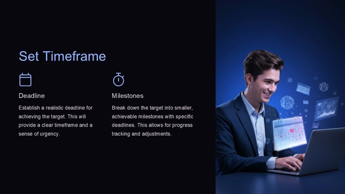 Target Vs Achievement PowerPoint Template - PPTUniverse