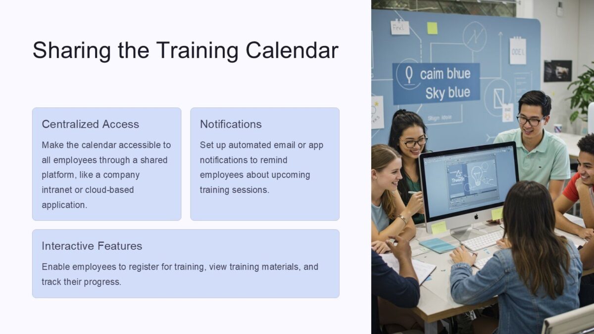 Training Calendar PowerPoint Template - PPTUniverse